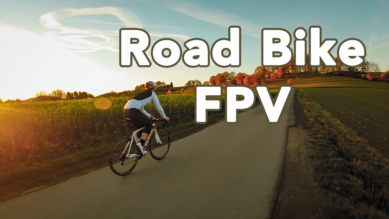 Road Bike chase with a FPV drone! | Dennis FPV - YouTube
