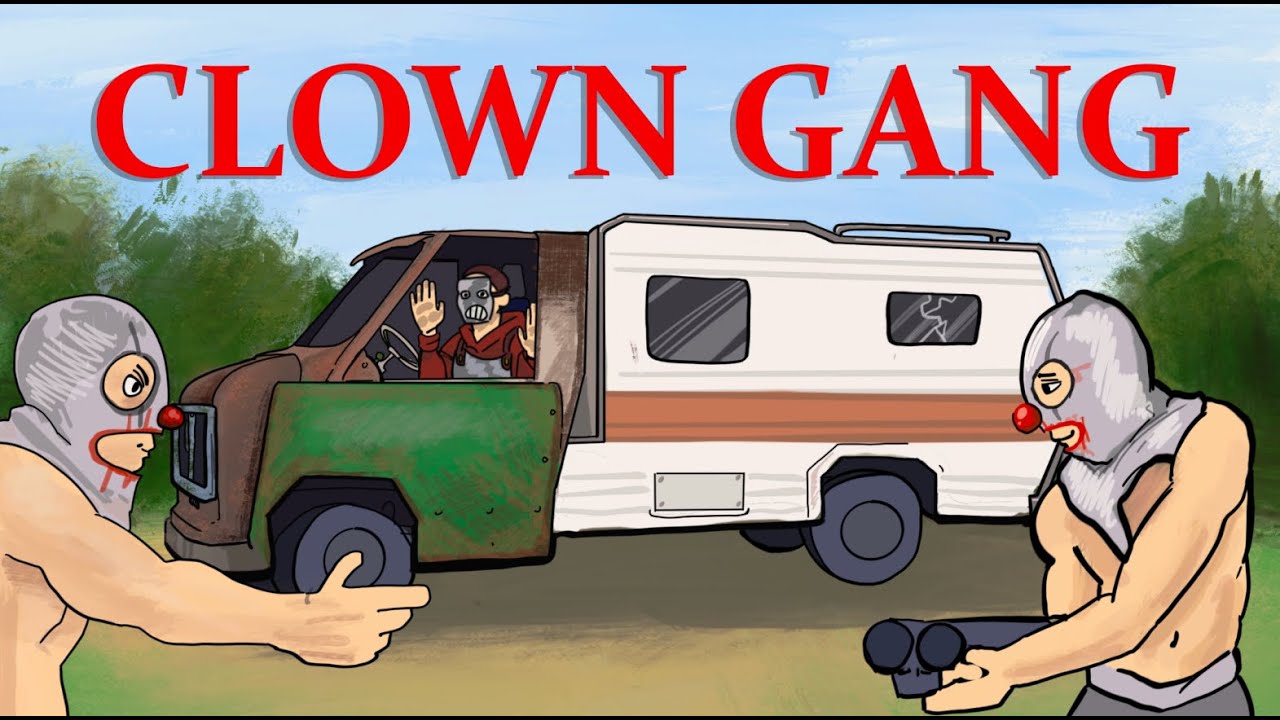 How my CLOWN gang RUINED my neighborhood - Rust - YouTube