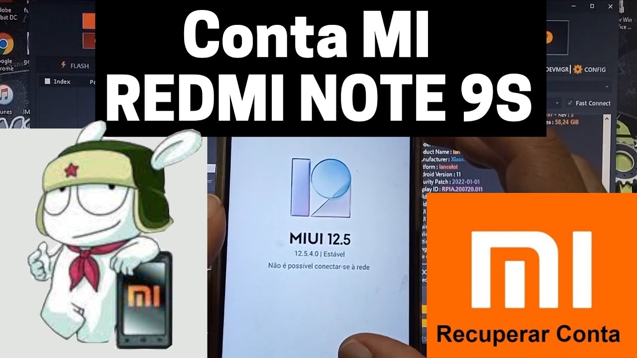 Remover Conta MI Xiaomi Redmi Note 9s (Método Sideload) - ATUALIZADO ...
