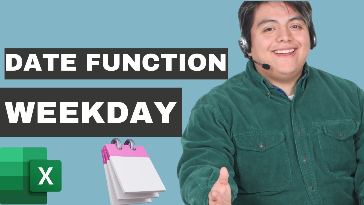How To Use WEEKDAY Function In Excel Complete Guide YouTube How To Use WEEKDAY Function In Excel Complete Guide YouTube
