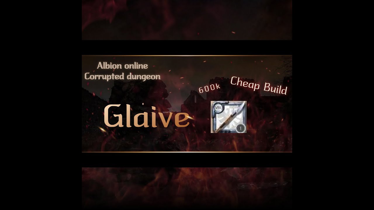 Albion online Corrupted dungeon Slayer - Glaive - YouTube