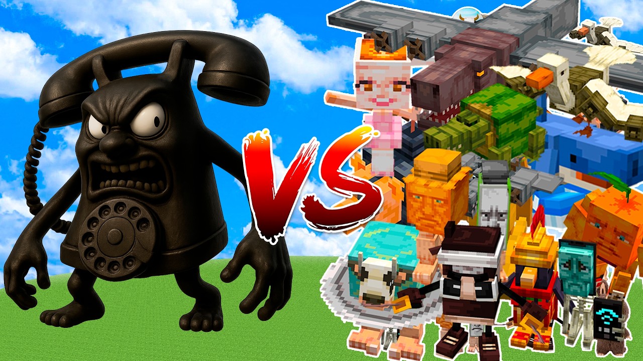 TRIM TRIM TRIM SAHUR vs All Anomaly Brainrot Bosses | Minecraft Mob ...