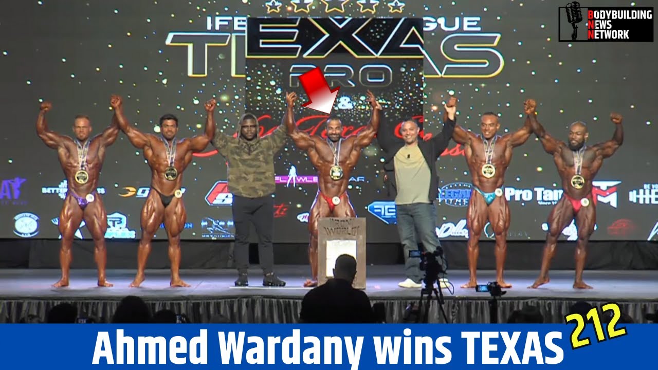 Ahmed Wardany wins Texas Pro 212 Division - Bodybuilding TODAY Ep#50 ...
