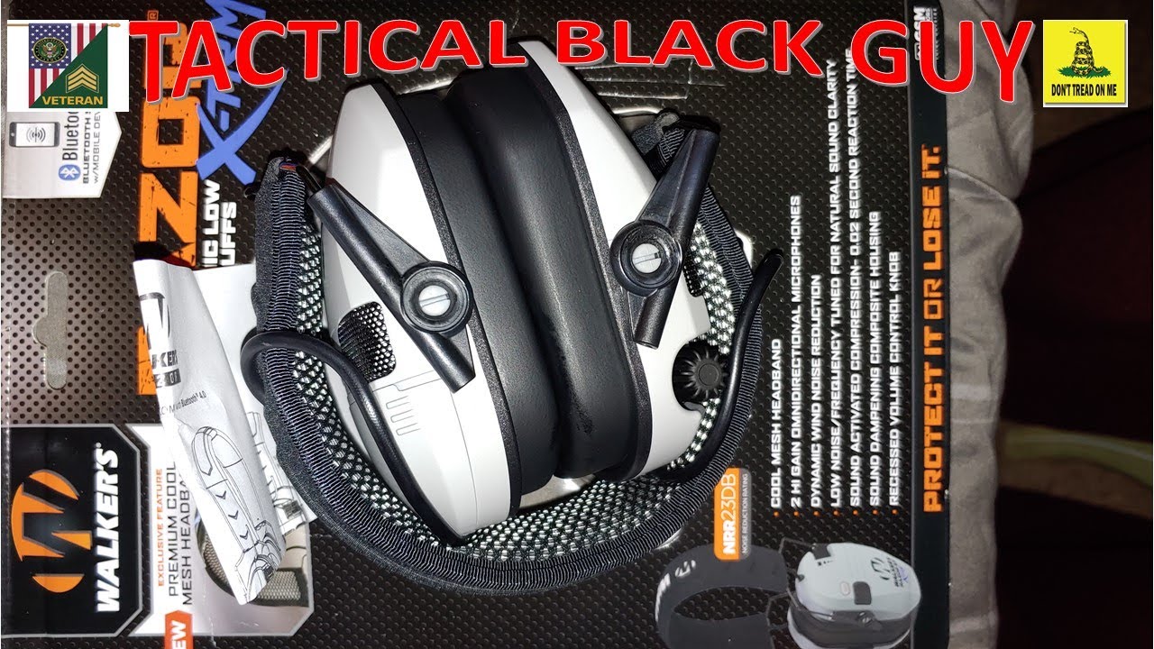 WALKER'S RAZOR X-TRM BLUETOOTH ELECTRONIC EARMUFFS UNBOXING - YouTube