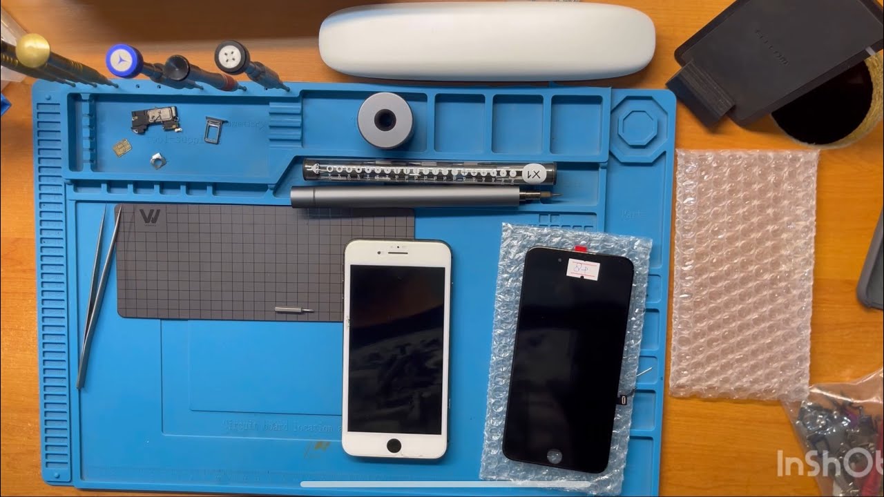 Iphone 8 plus screen replacement / Panel Change Process , Easy Quick & Efficient - YouTube