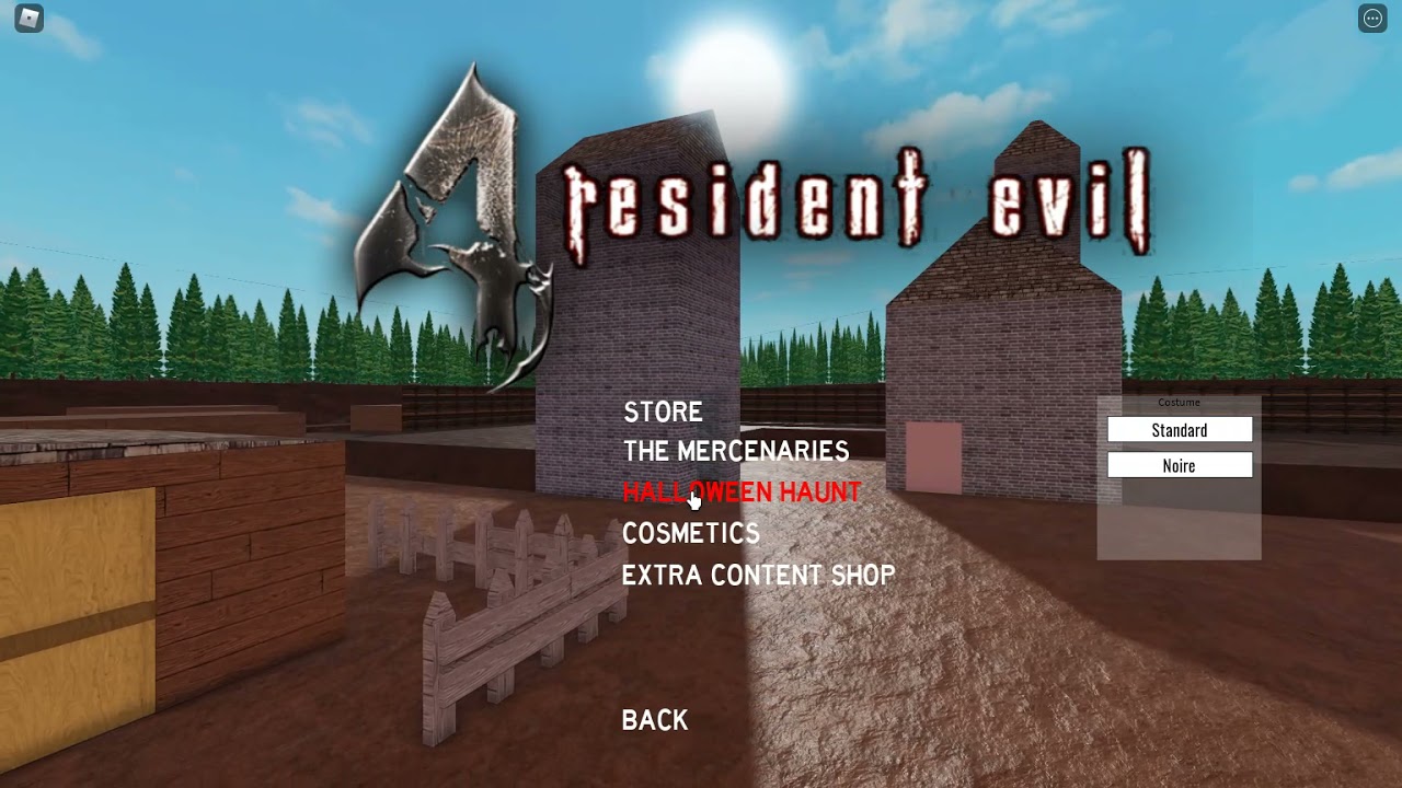 Resident Evil 4: ROBLOX - Cosmetics and Shop - YouTube
