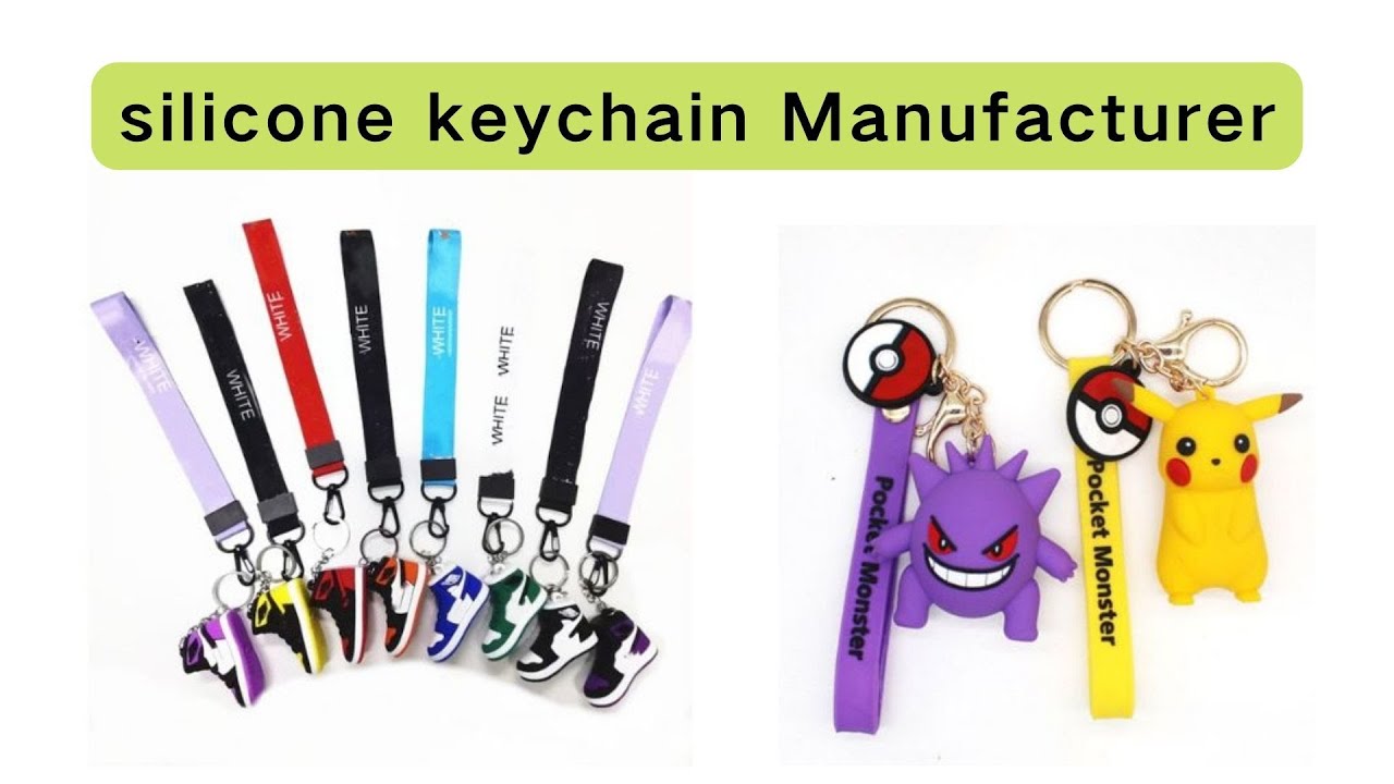 silicone keychain Manufacturer | What’s the production process of ...