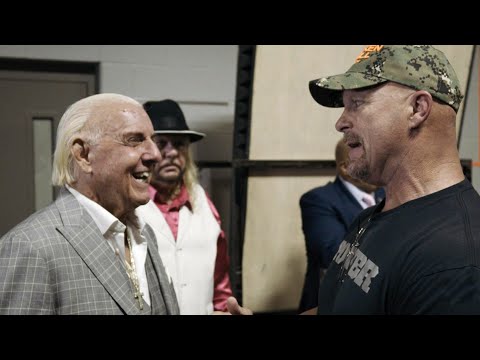 Backstage at Raw Reunion with \