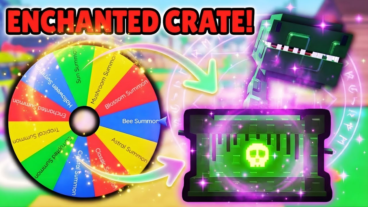 We SPUN the WHEEL… and GOT the ENCHANTED CRATE?! (GTD) - YouTube
