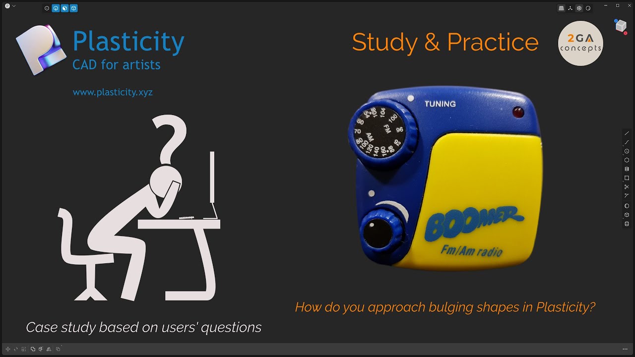 Plasticity : Bulging Shapes - YouTube