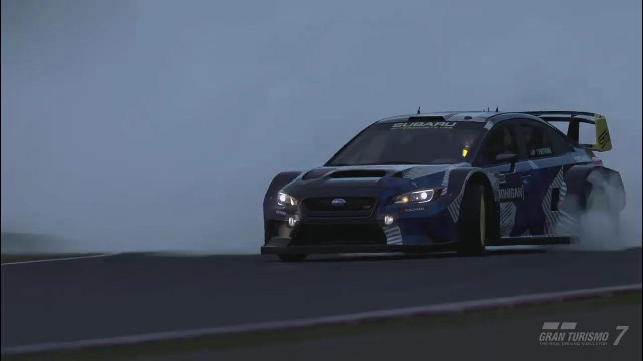 The 100000 Subaru Wrx Sti Gymkhana Car Gt7 Youtube