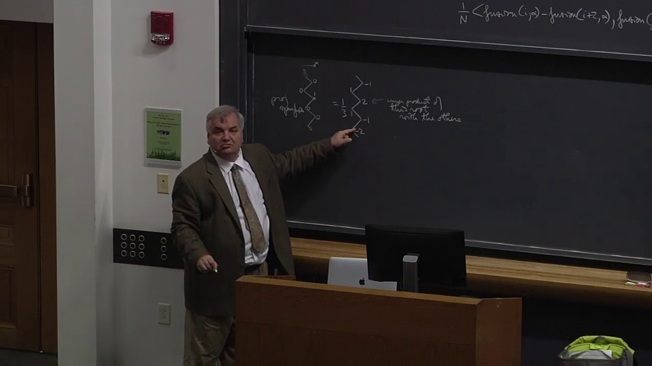 L15 Adrian Ocneanu Harvard Physics 267 2017 10 06 - YouTube