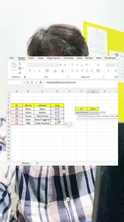 Formula Microsoft Excel Xlookup - YouTube