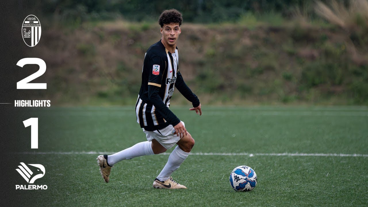 Highlights Ascoli-Palermo 2-1 | Primavera 2 | Ascoli Calcio - YouTube