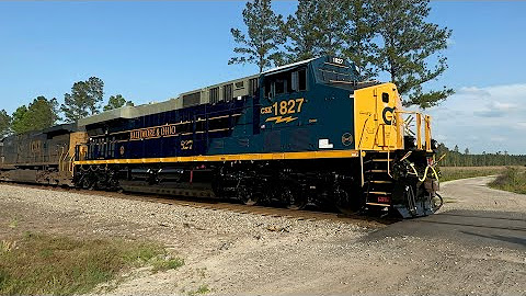 First videos of CSX Heritage Units taken by railfans - YouTube