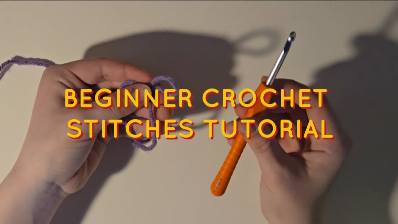 Easy Beginner Crochet Stitches - YouTube