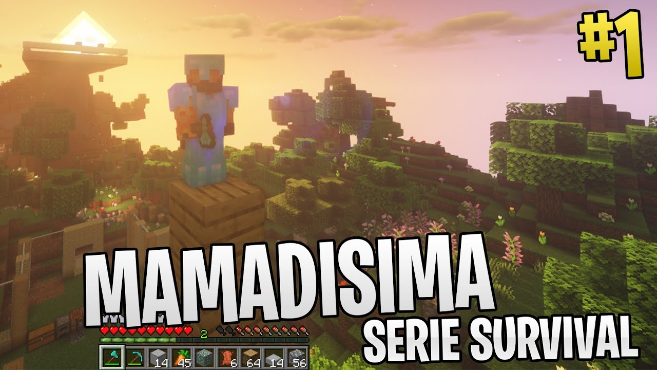 LA MAMADISIMA SERIE DE MINECRAFT - SERIE SURVIVAL EN MINECRAFT! #1 ...
