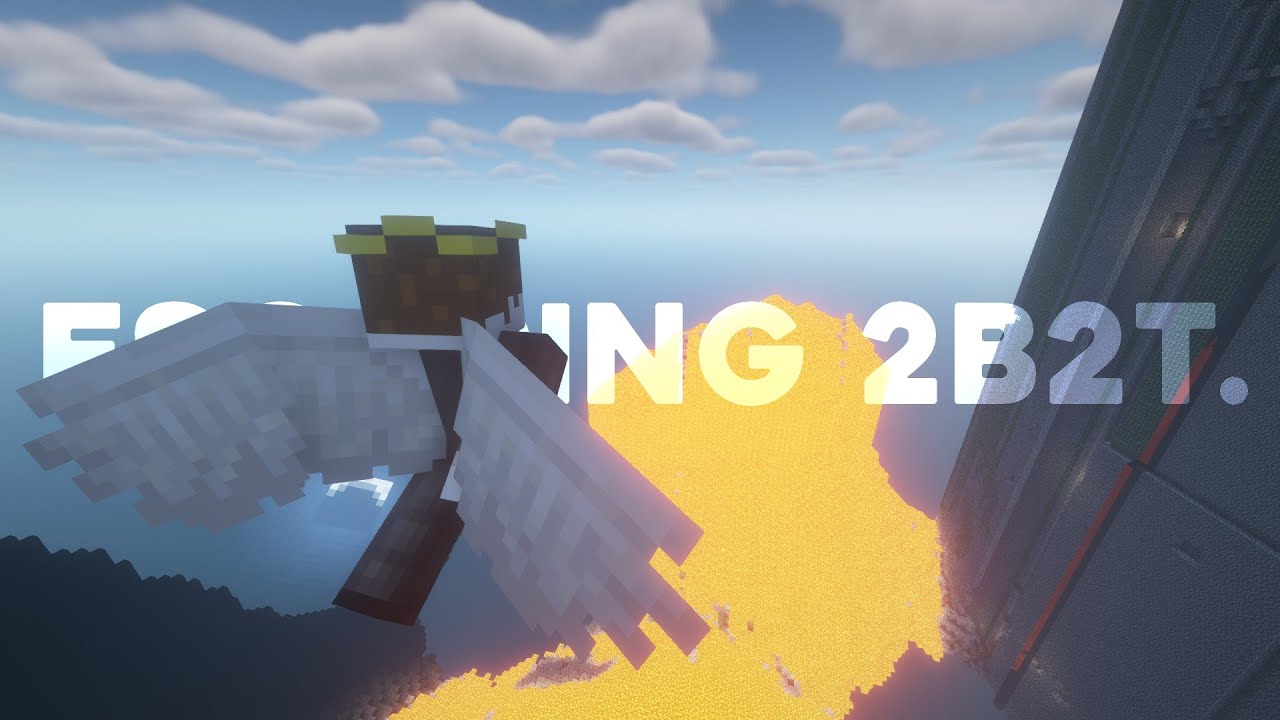The Mission To Escape 2B2T's Spawn - YouTube