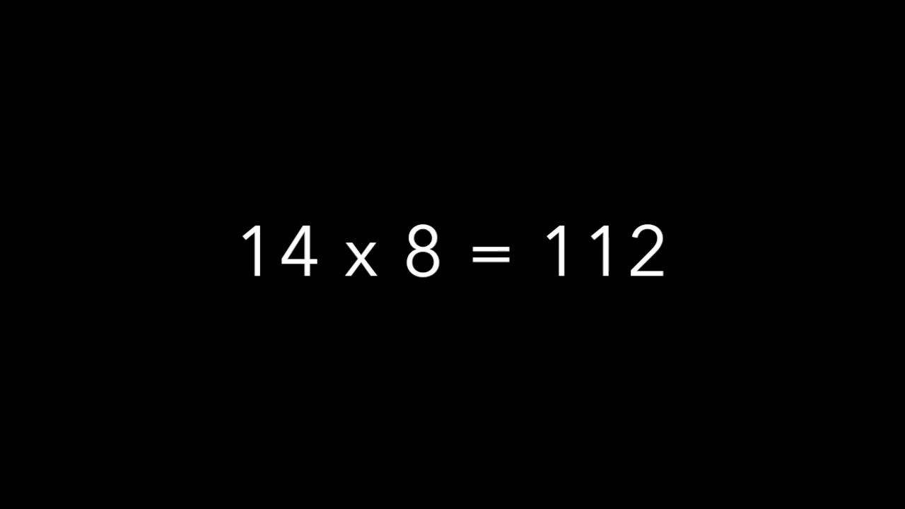 Classical Conversations - Math - Week 8 - Multiplication - 14s - YouTube