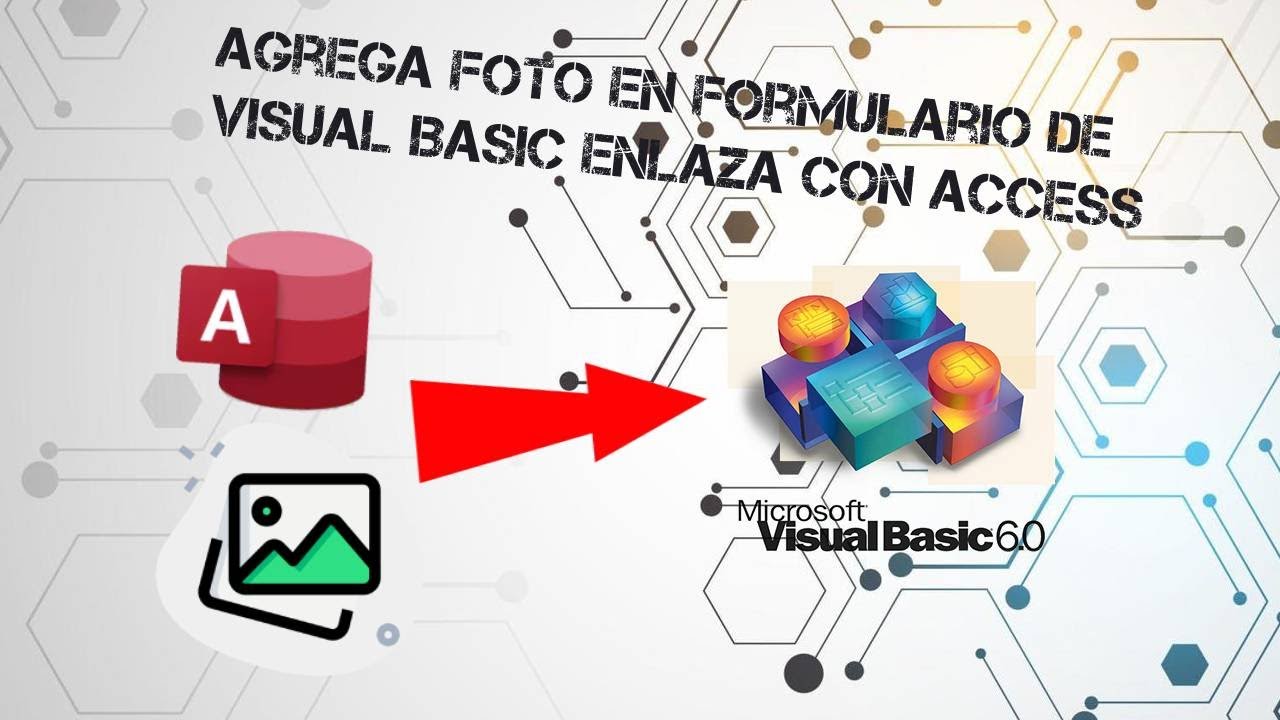 Agregar foto en formulario de Visual Basic 6.0 enlaza con Access - YouTube