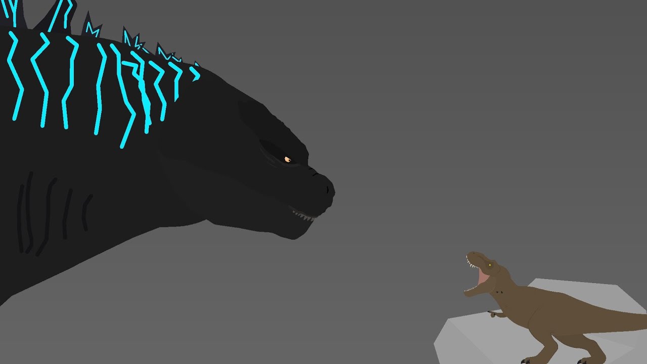 rexy vs godzilla - YouTube