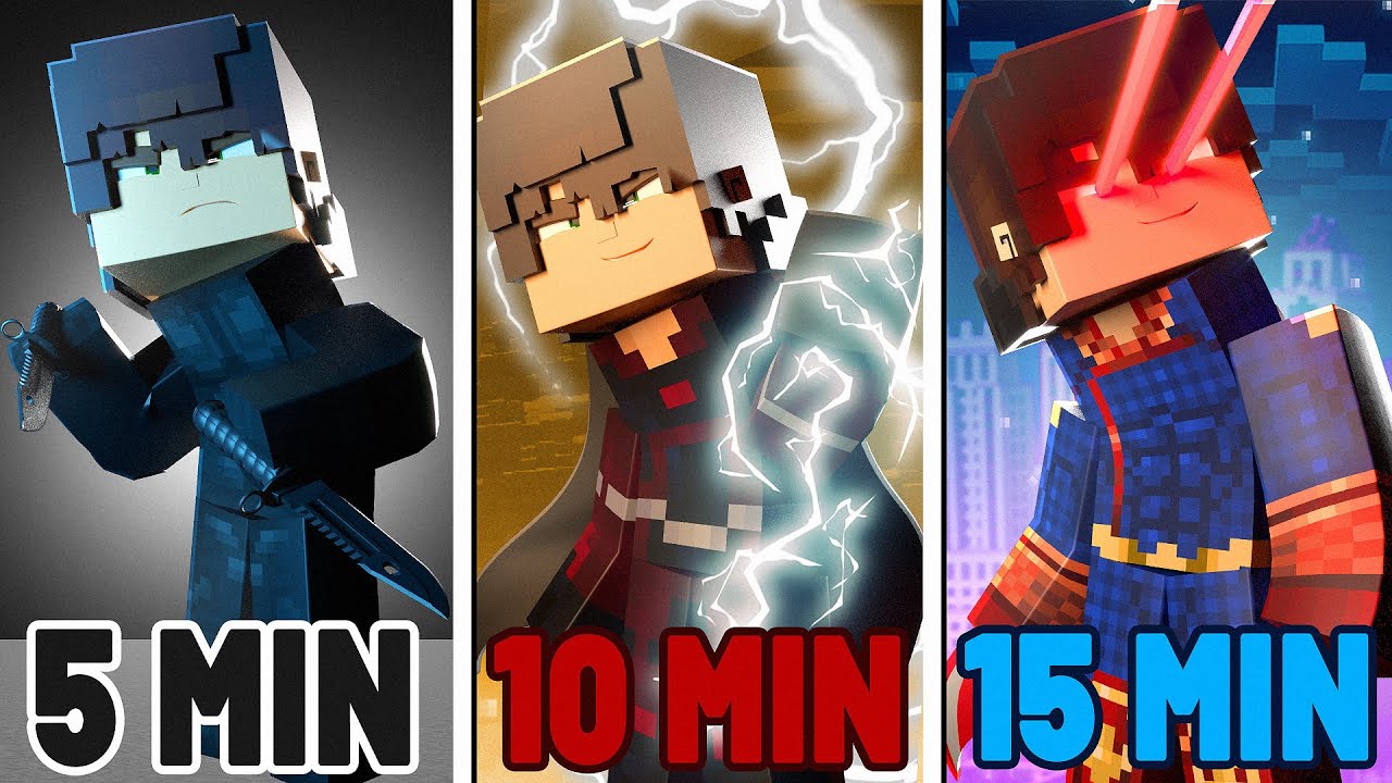 A CADA 5 MINUTOS FICAMOS MAIS FORTES em THE BOYS no MINECRAFT !! ‹ Ine ...
