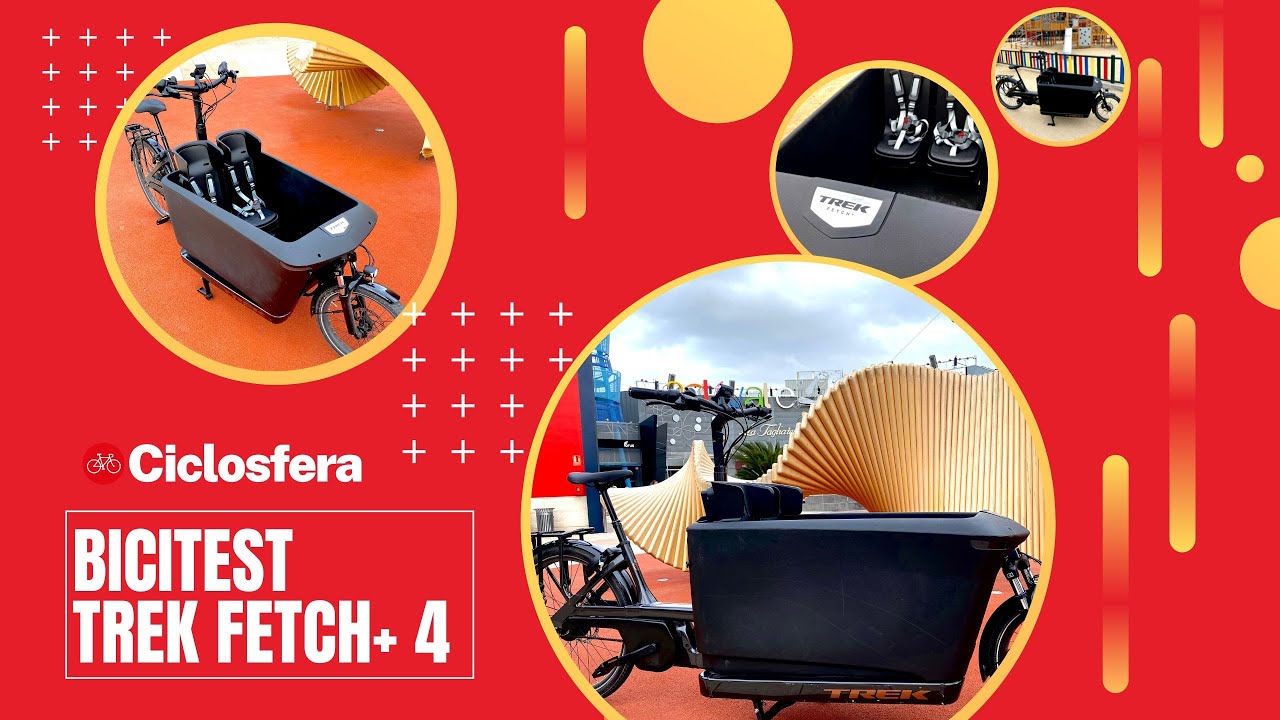 Prueba de la bicicleta de carga Trek Fetch+ 4 - YouTube