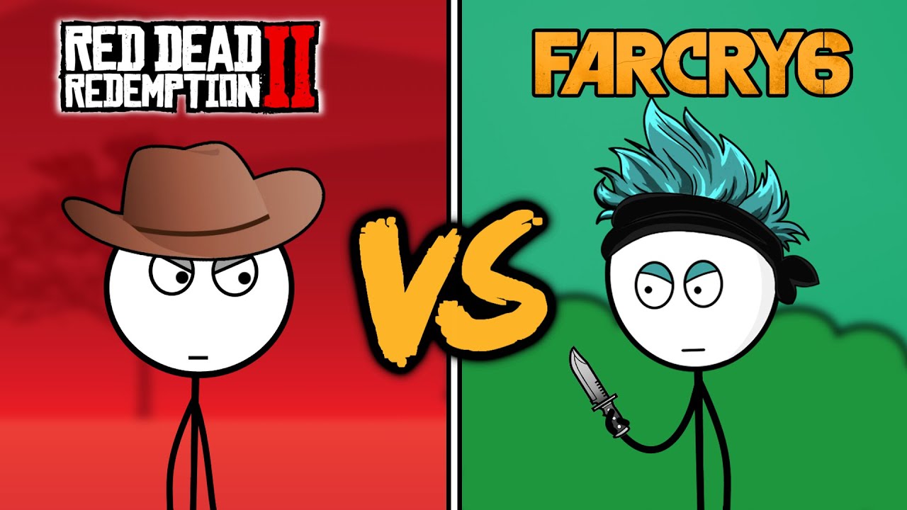 Red Dead Redemption 2 VS Far Cry 6 Gamers (ft. Sapro Gaming) - YouTube