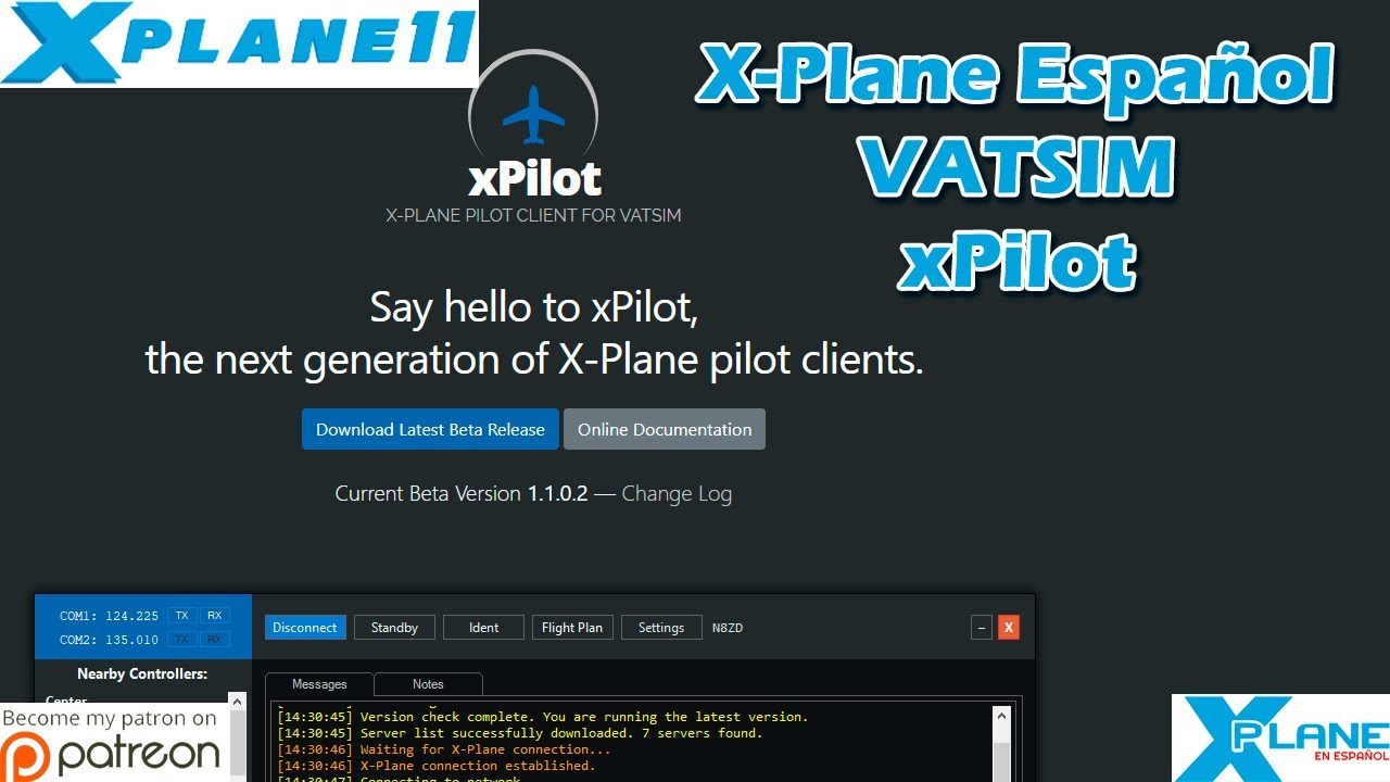 X-Plane Español | VATSIM | xPilot - X-PLANE PILOT CLIENT FOR VATSIM ...