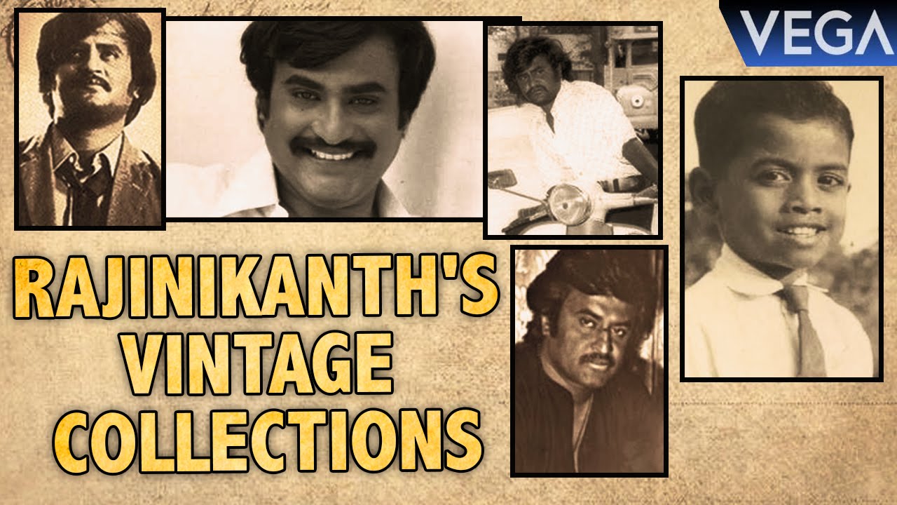 Rajinikanth's Vintage Collections - YouTube