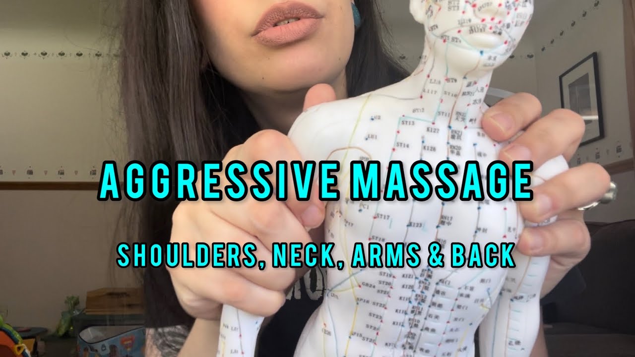 ASMR Aggressive Massage w/ the Acupuncture Doll (on the doll and then YOU) - YouTube