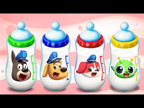 Police Take Care of Baby Alien | Kids Learn Responsibility | Preschool Cartoon | Sheriff Labrador