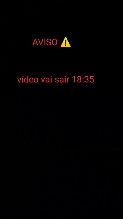 Aviso muito importante - YouTube