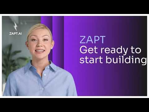 Create Powerful Apps with No Tech Skills - ZAPT AI App Builder Demo | No-Code Platform - YouTube