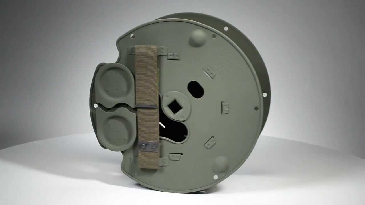 RFO-300 Fiber Optic Cable Reel - YouTube