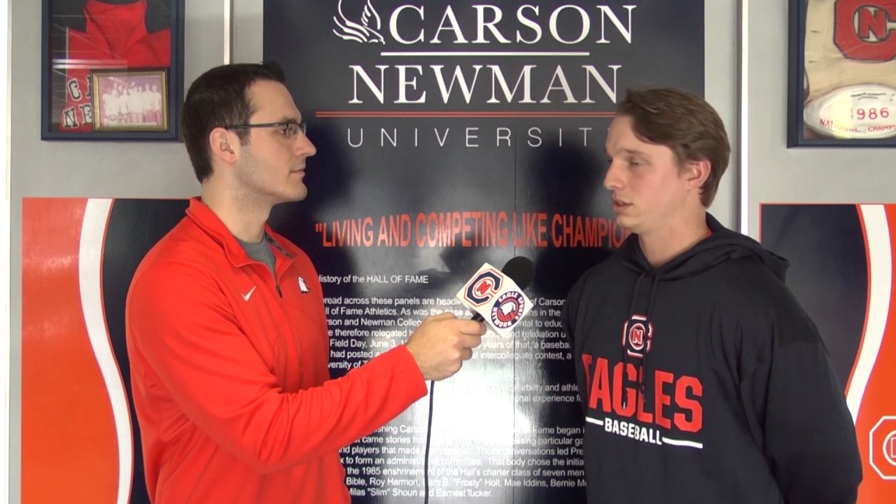 Carson-Newman Baseball: Cade Snapp Preseason All-SAC Interview 1-26-17 ...
