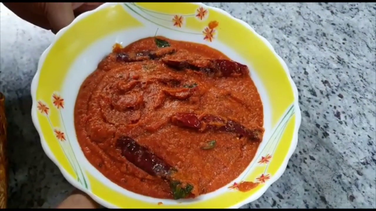 TOMATO PACHADI (TELUGU) - YouTube