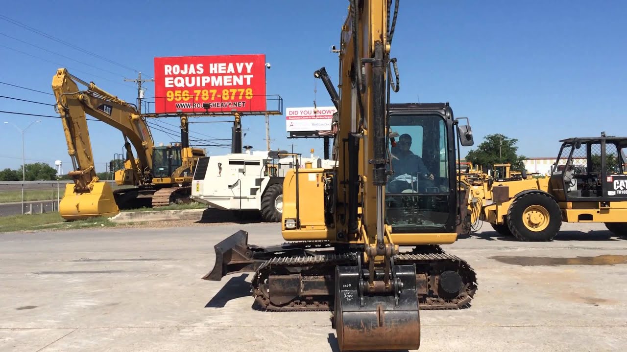2010 Cat 307D - YouTube