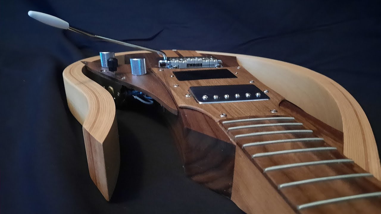 UNIQUE CUSTOM BUILD GUITAR - YouTube