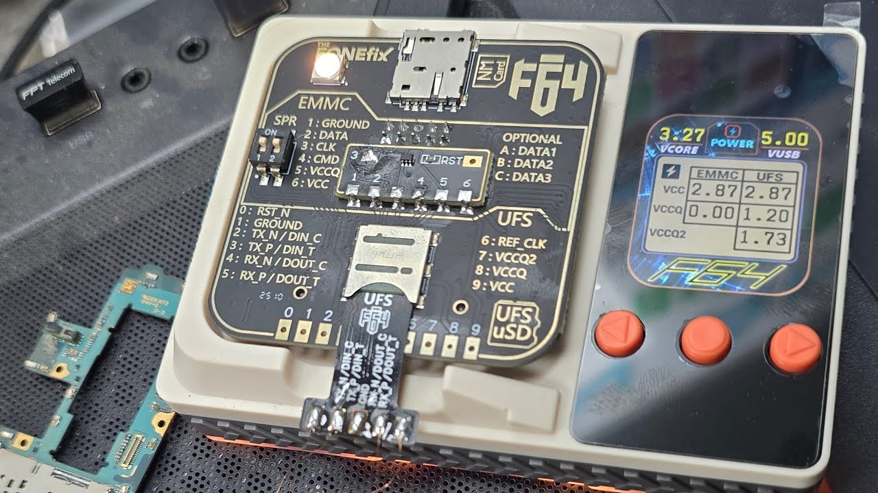 Hướng dẫn sử dụng box F64 để phá khóa frp,mk màn hình - YouTube