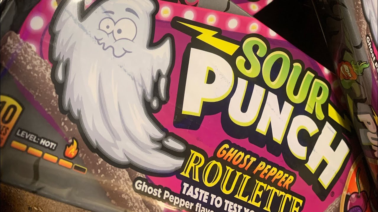 Sour Punch Ghost Pepper Roulette - YouTube