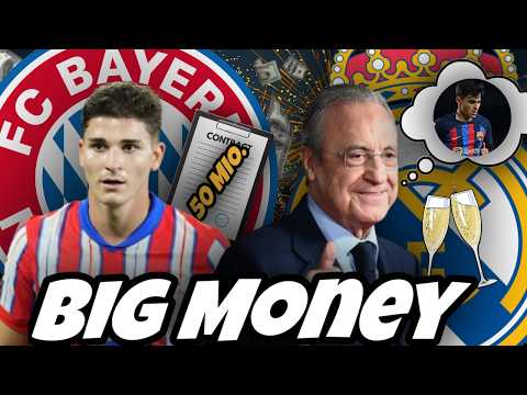 BAYERN BEDIENT sich bei ALVAREZ! REAL-BOSS vor JAHRUNDERT-TRANSFER! Fußball News Transfer / Tobibo