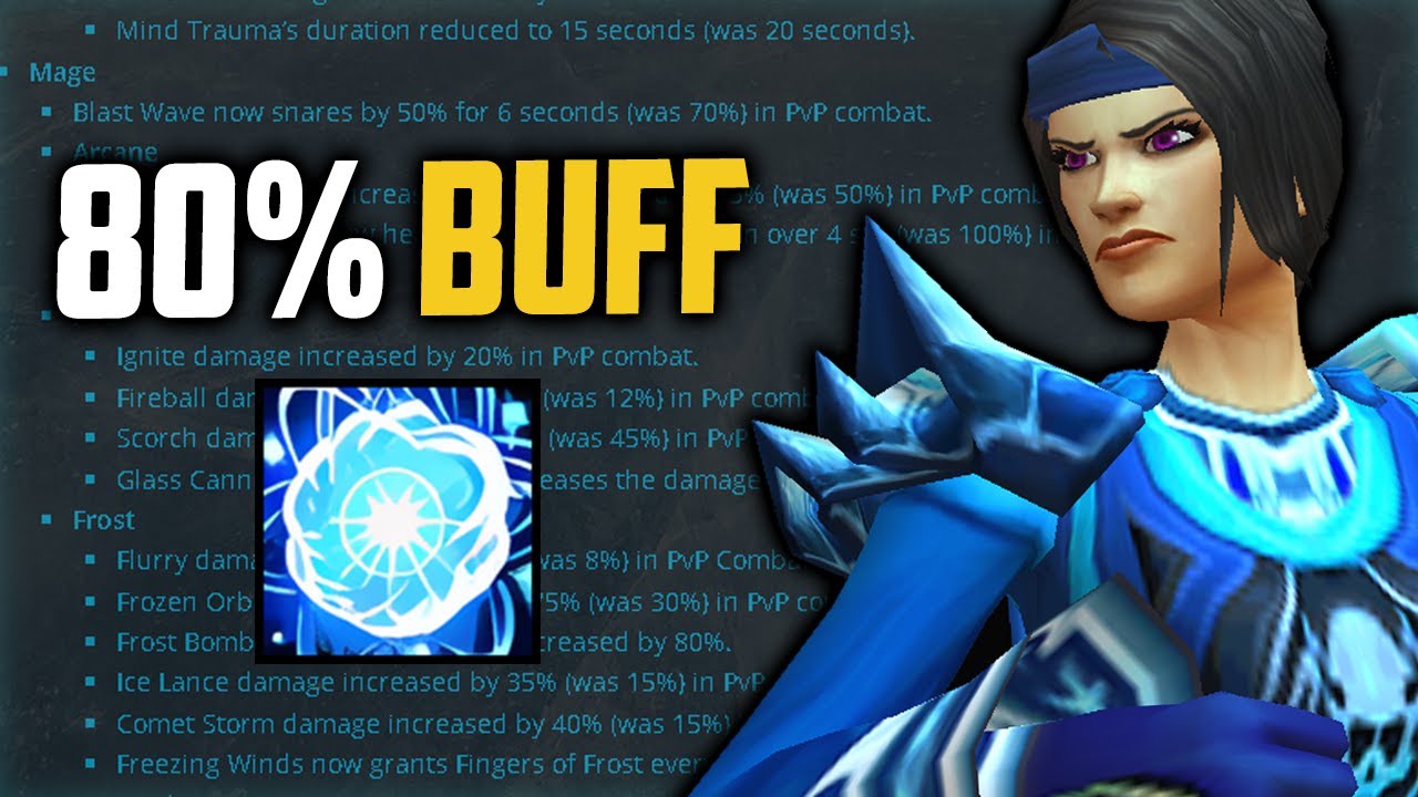 Trying Out The FROST MAGE BUFFS in Solo Shuffle | Aeghis - YouTube