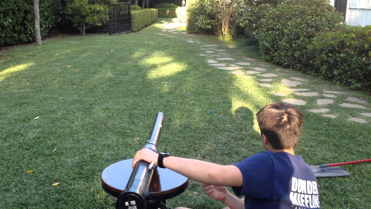 Potato gun project 1 - YouTube