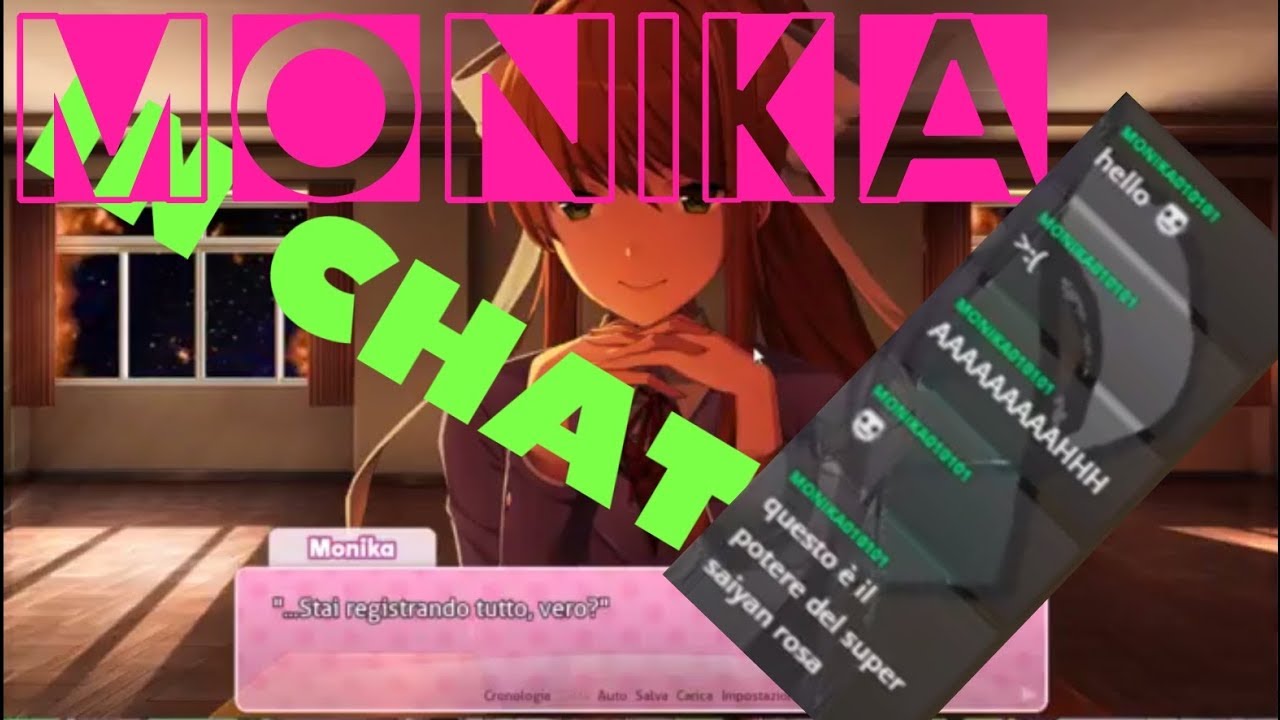 DOKI DOKI in ITALIANO - Monika in CHAT! (FINALE) - YouTube
