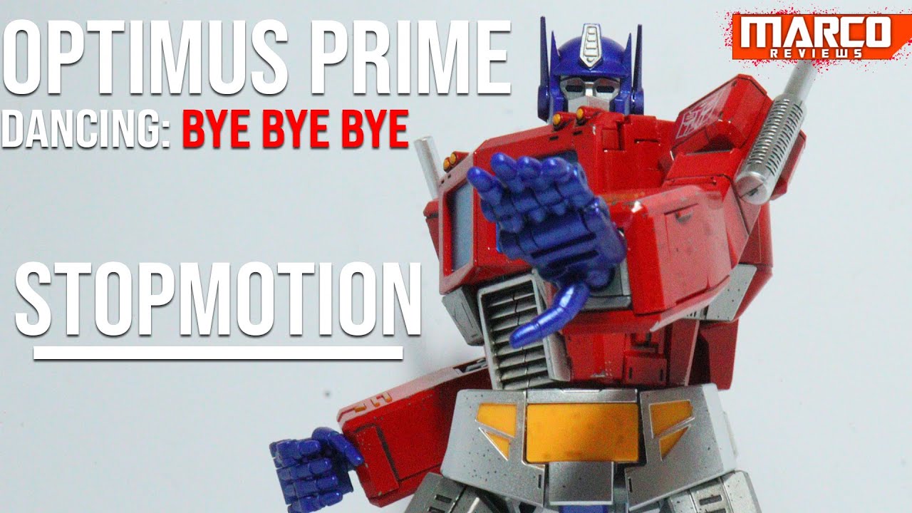 NSYNC - Optimus Prime Dancing Bye Bye Bye - STOPMOTION - YouTube
