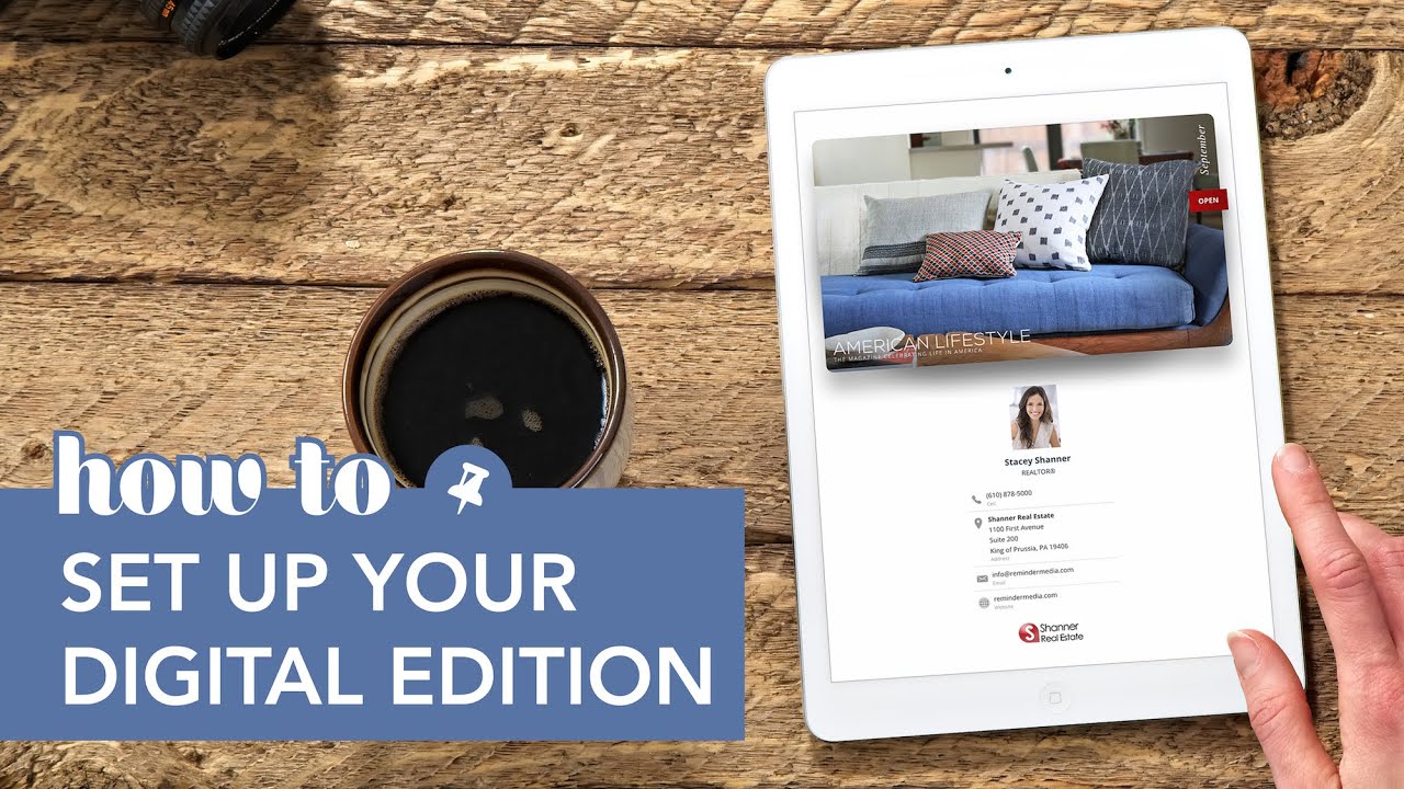 How to Set Up Your Digital Edition - YouTube