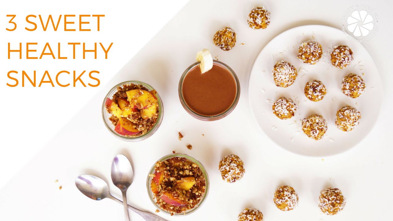 3 Sweet & Healthy Snack Recipes | Collab with Sweet Potato Soul ...