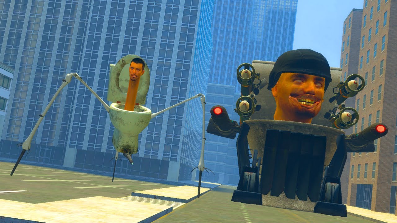 SKIBIDI RCOKET AND TRIPOD GMOD - YouTube