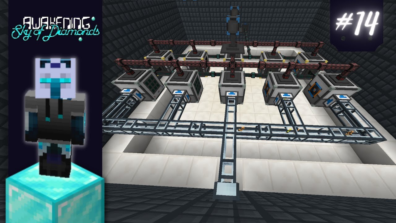 [ Minecraft ] Sky of Diamonds : Compact Machines Tunnel #14 - YouTube